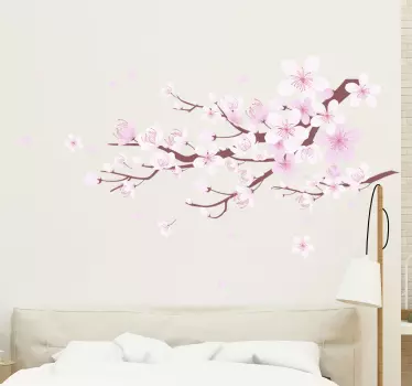 Cherry Blossom Wall Stickers - TenStickers